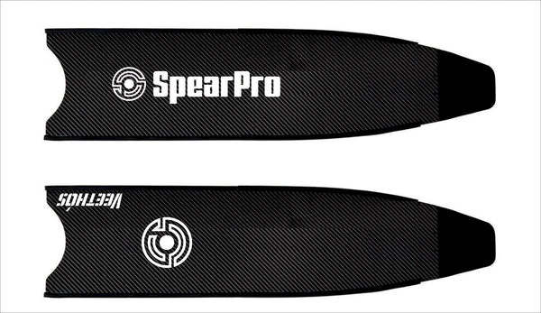 Spearpro Veethos Carbon Fiber Fin Blades - Freedive-Outfitters